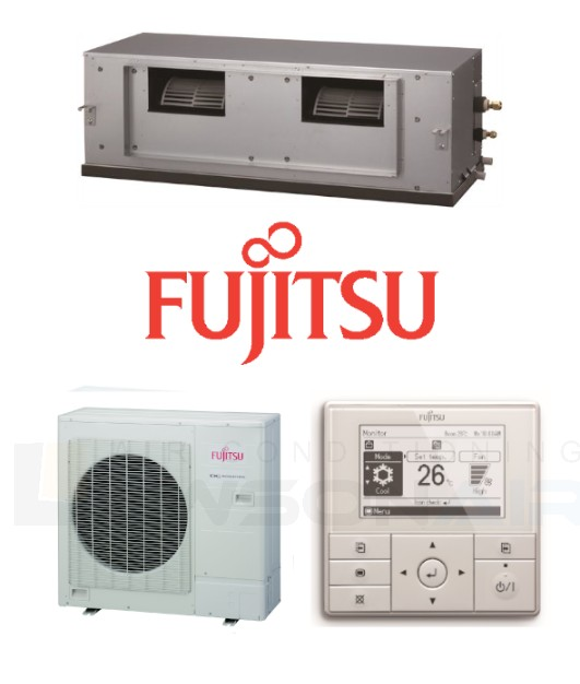 Fujitsu ARTA45LHTAC 11.5 kW Ducted Slimline Split System Air ...